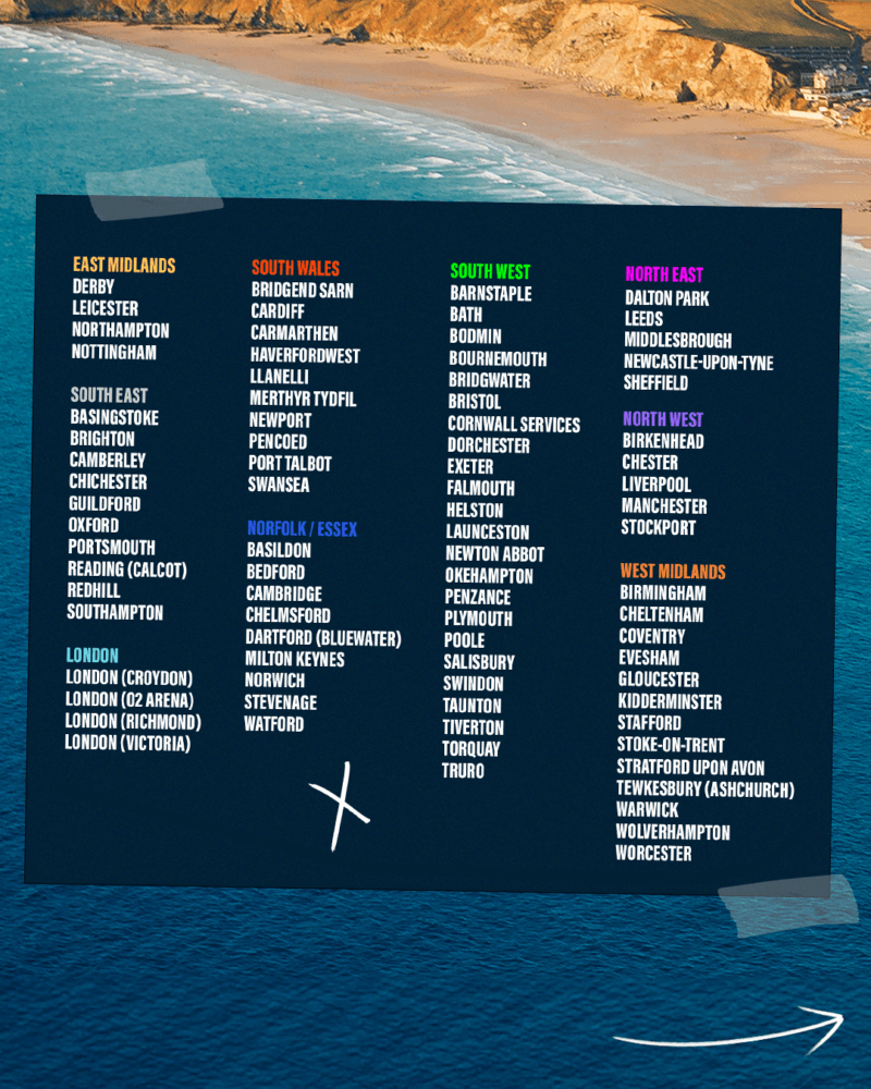 Travel Information For Boardmasters 2024: New Park & Ride and Expanded ...