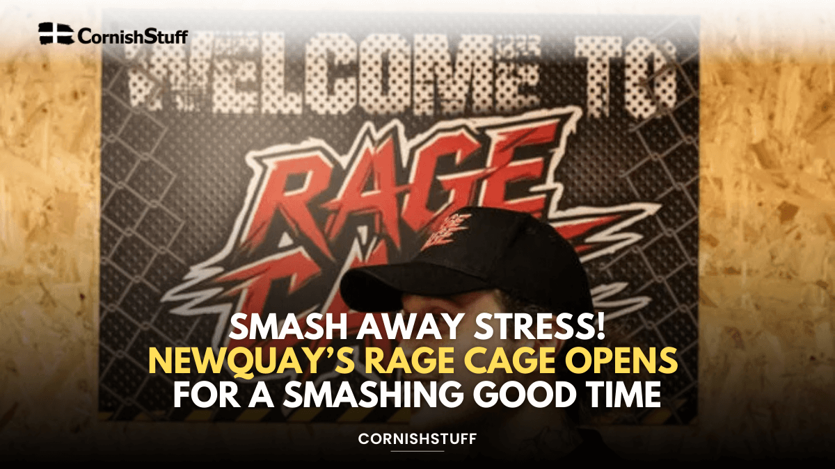 Smash Away Stress! Newquay’s Rage Cage Opens for a Smashing Good Time ...