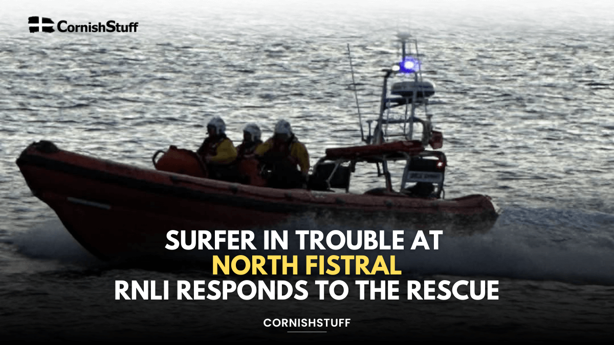 Surfer in Trouble at North Fistral: RNLI Responds to the Rescue ...