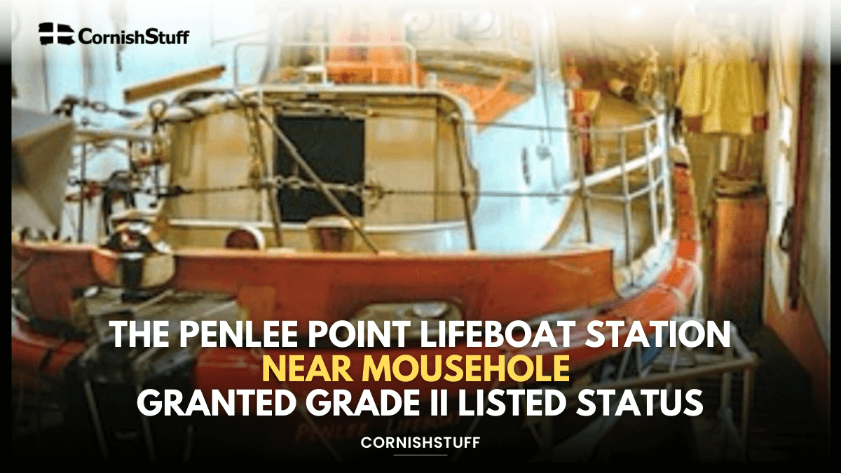 The Penlee Point Lifeboat Station Near Mousehole Granted Grade II ...