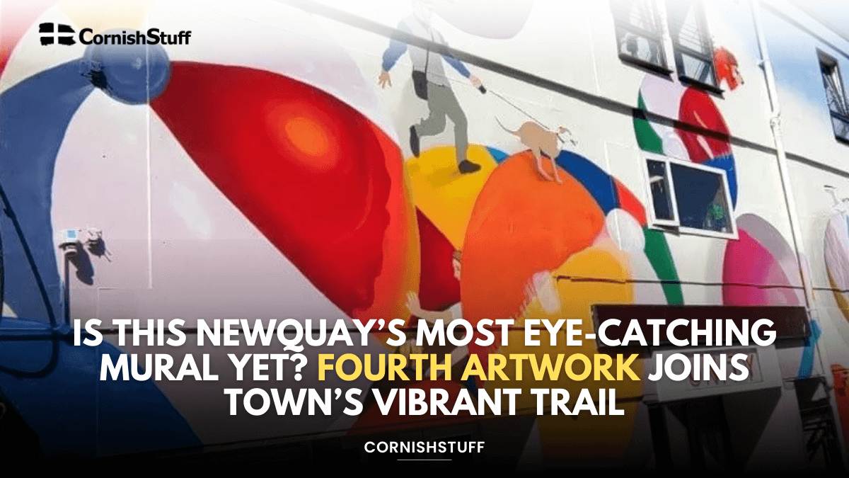 Is This Newquay’s Most Eye-Catching Mural Yet? Fourth Artwork Joins ...
