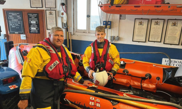 Kevin Dingle Stepping Back After 5 Years Leading Port Isaac RNLI ...