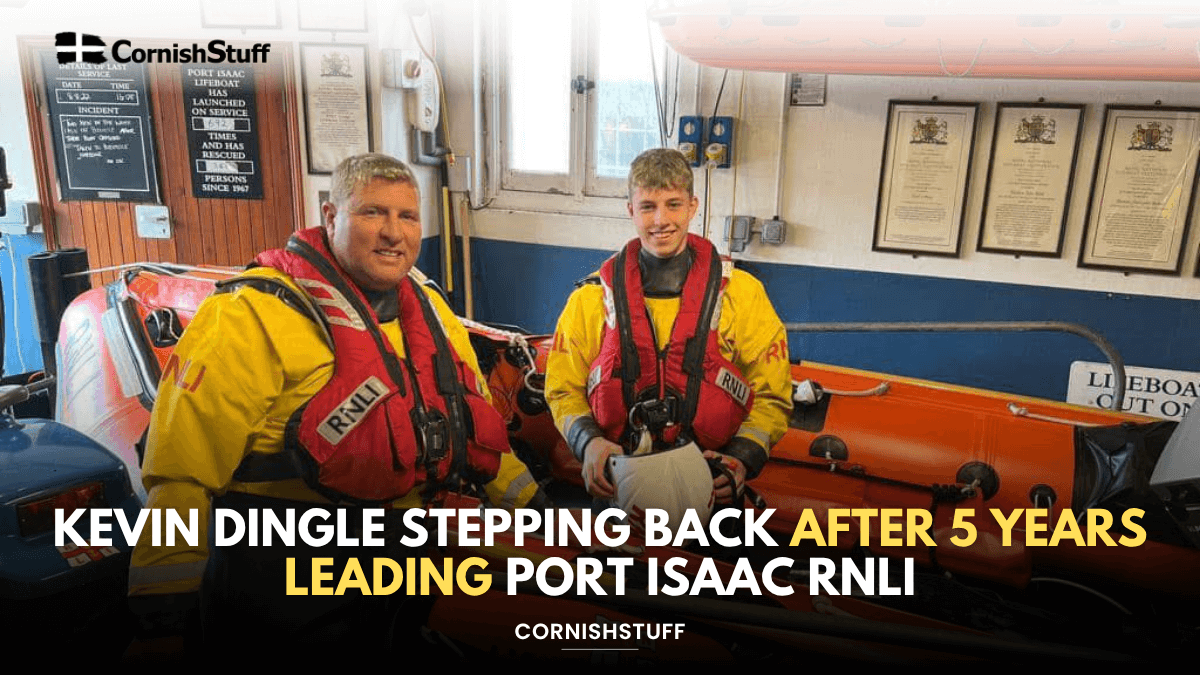 Kevin Dingle Stepping Back After 5 Years Leading Port Isaac RNLI ...
