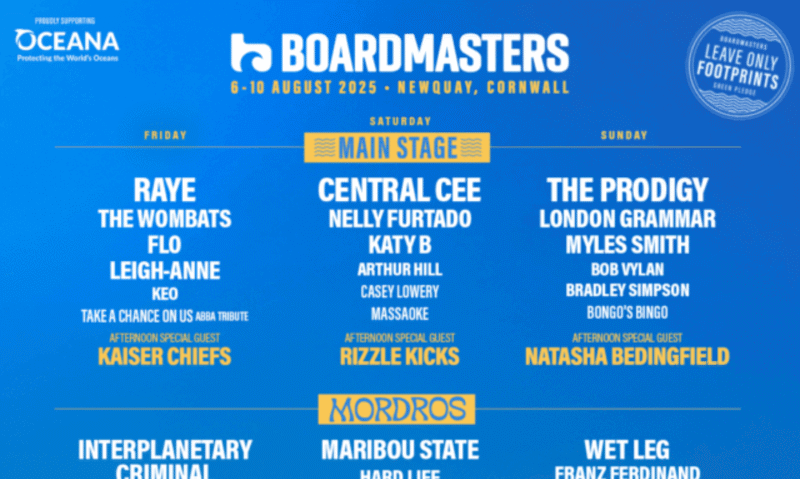 Boardmasters 2025: Who’s Playing, What’s On and What Not to Miss ...