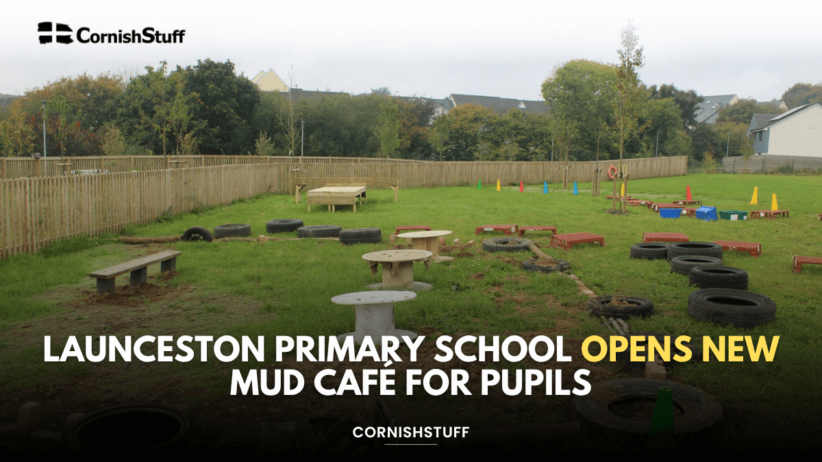 Launceston Primary School Opens New Mud Café for Pupils - CornishStuff
