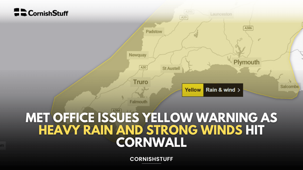 Met Office Issues Yellow Warning as Heavy Rain and Strong Winds Hit ...