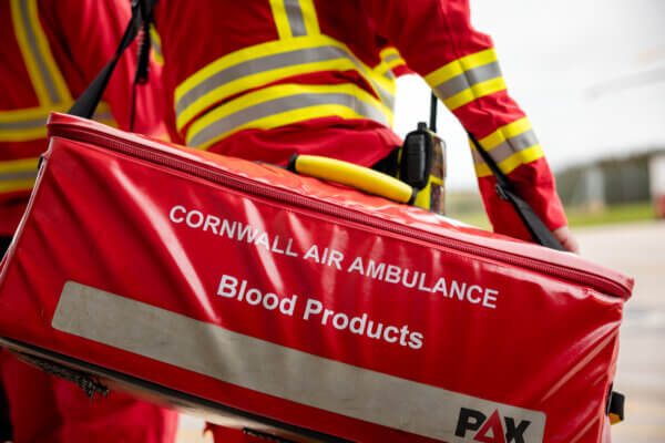 Cornwall Air Ambulance Marks Five Years of Carrying Blood on Board ...
