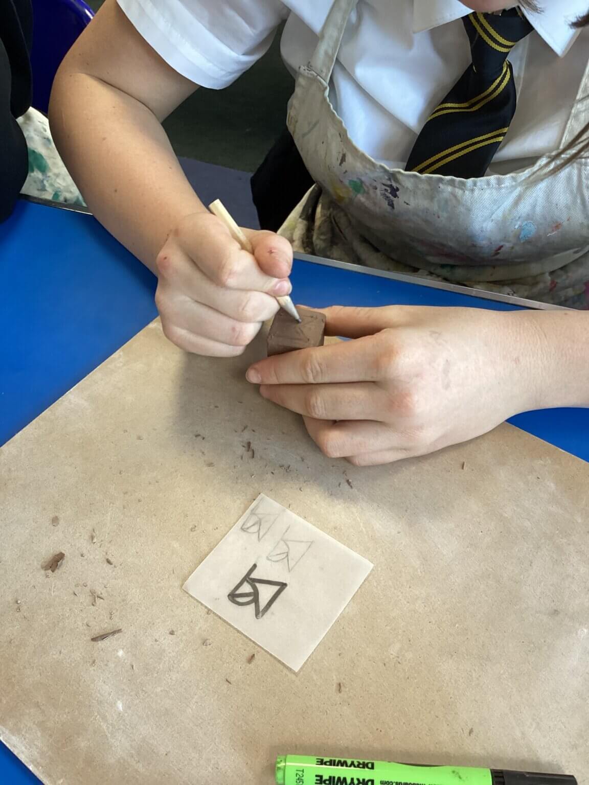 Japanese Clay Workshop Introduces Pool Academy Students to Kanji ...