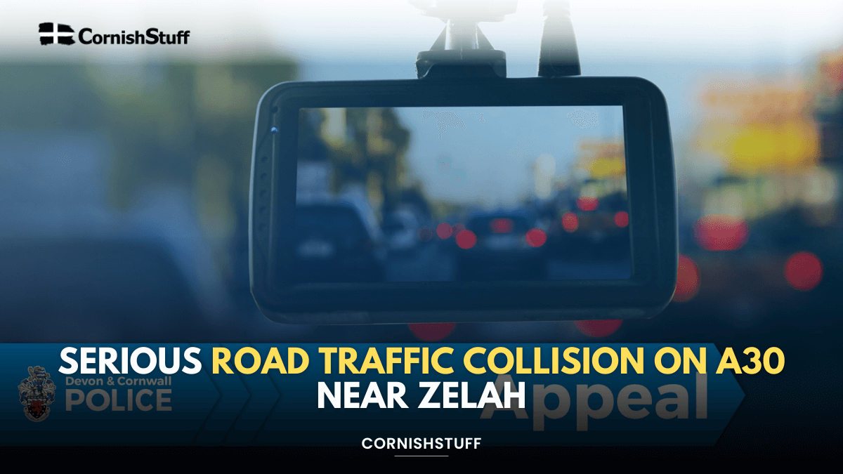 Serious Road Traffic Collision on A30 Near Zelah - CornishStuff