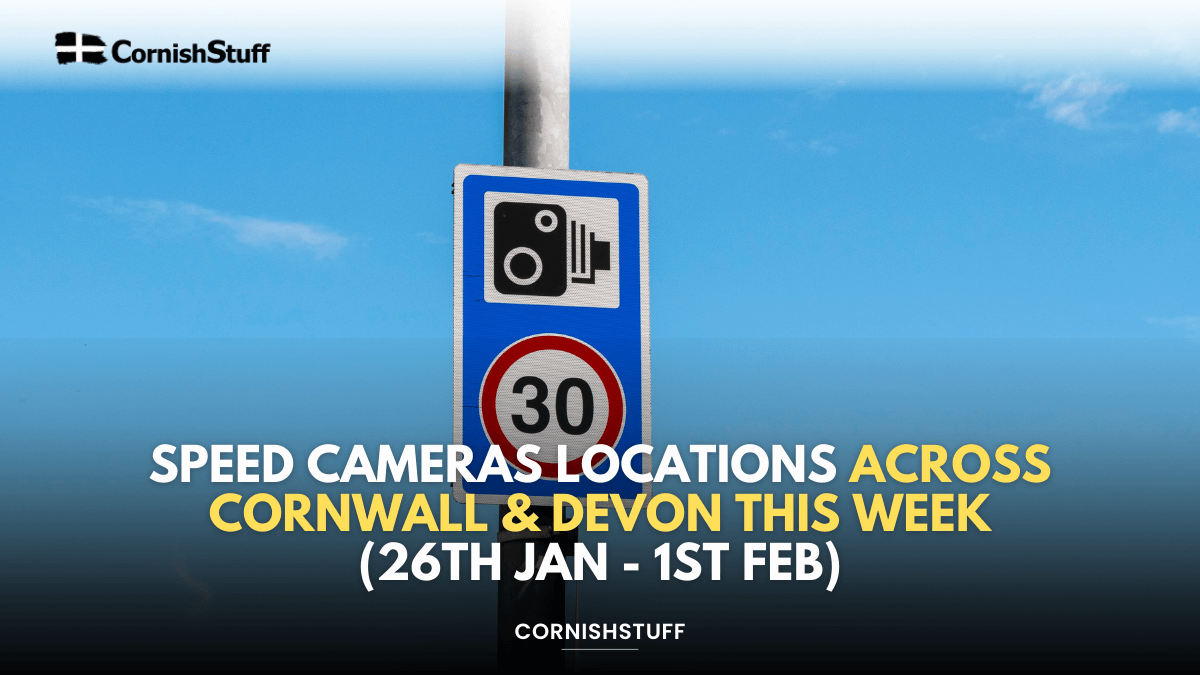Speed Cameras Locations Across Cornwall & Devon This Week (26th Jan ...