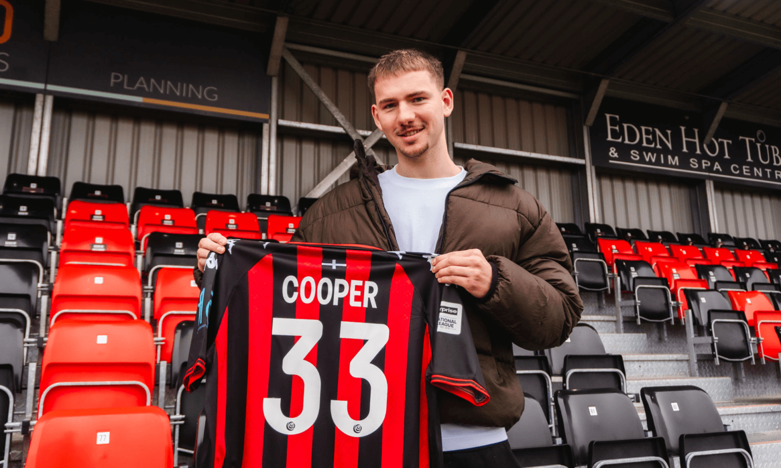 Truro City Sign Defender George Cooper on Loan from Mansfield Town ...